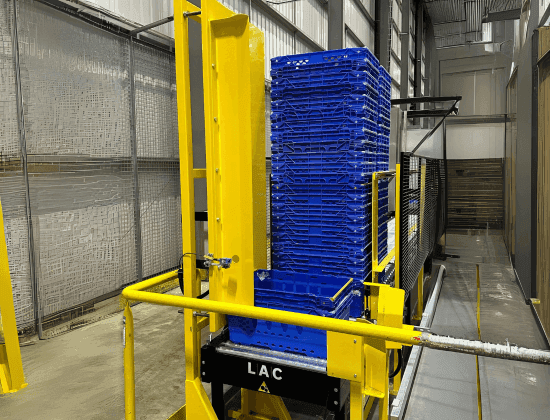 Tote De-Stacker Solution Delivers Perfection | Case Study | LAC
